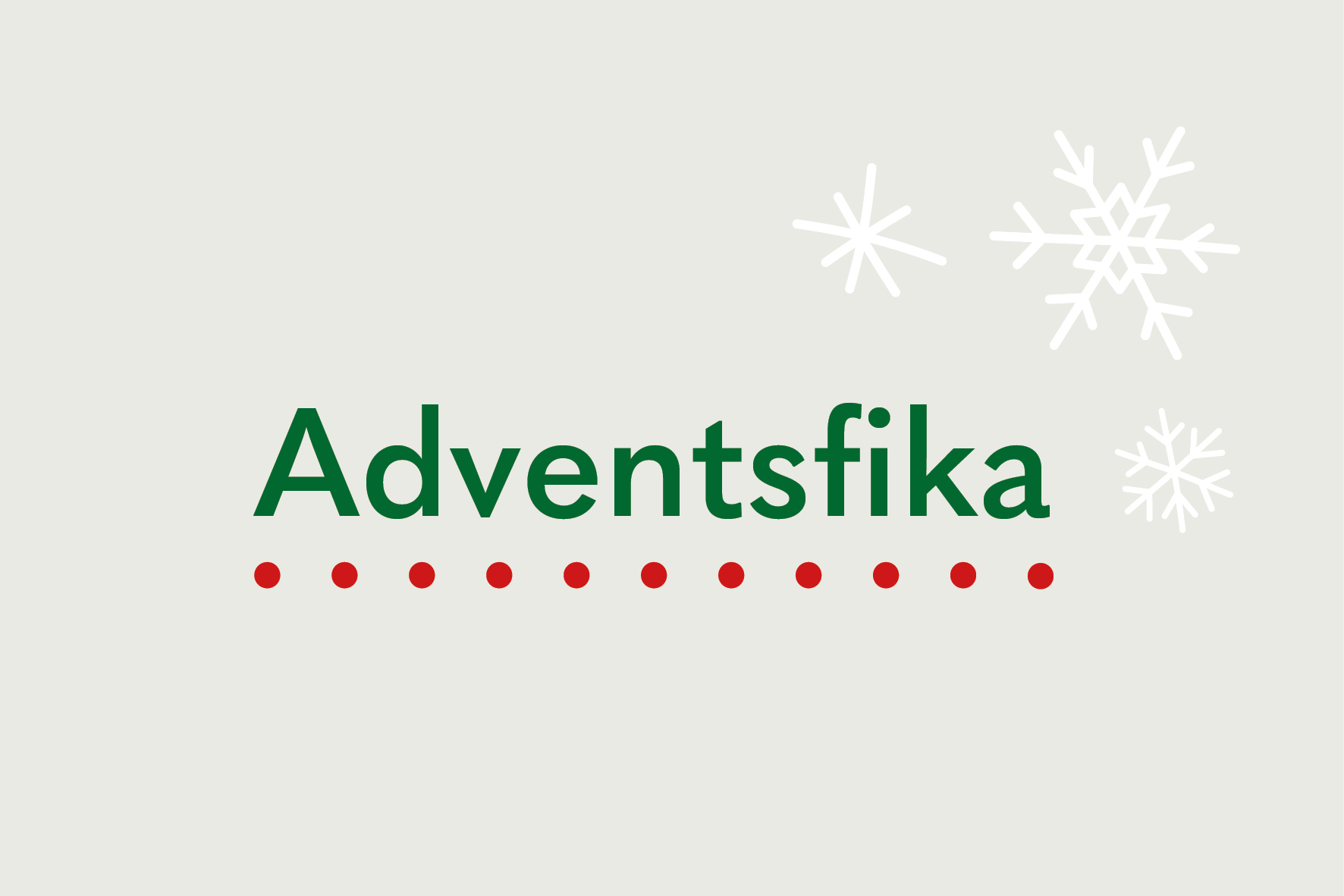 Adventsfika Tuve | Bostadsbolaget